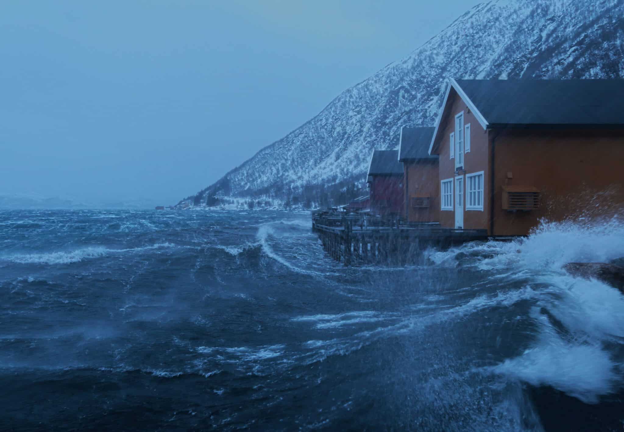 The storm "Ingunn" - Lauklines Kystferie